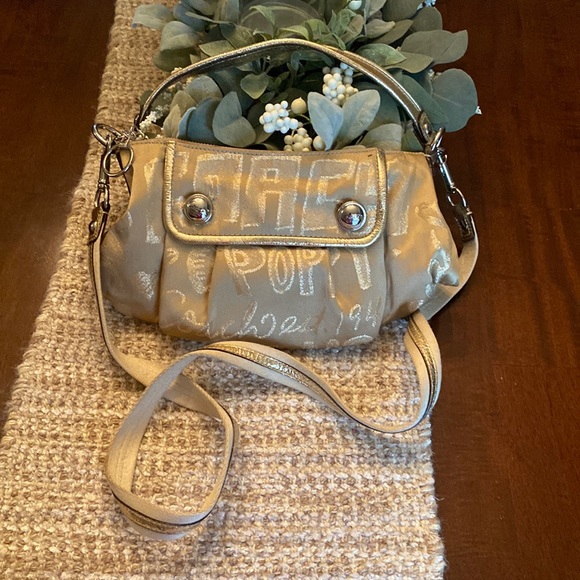 Coach | Bags | Coach Poppy Storypatch Gold | Poshmark